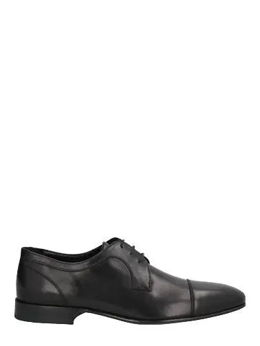 BALDININI Leather Derby Shoes - Black