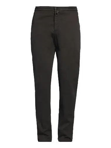 Kiton Tapered Leg Casual Pants - Black