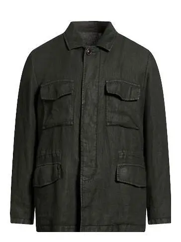 Boglioli Linen Safari Jacket - Green