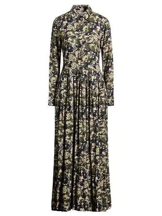 CONNOR & BLAKE Maxi Shirt Dress - Green