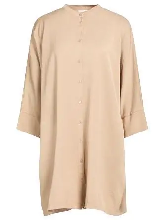 DANIELE FIESOLI Mini Shirt Dress - Sand