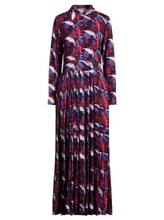 CONNOR & BLAKE Maxi Shirt Dress - Purple
