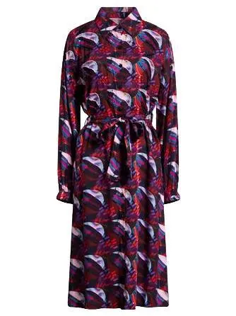 CONNOR & BLAKE Midi Shirt Dress - Purple