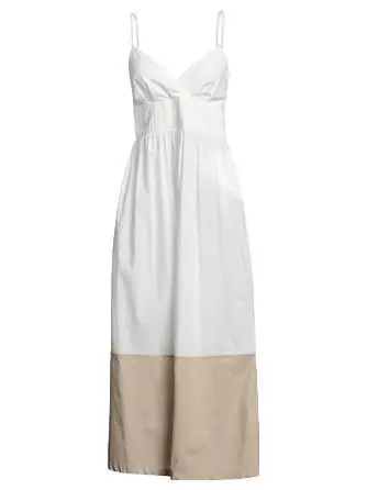 Alpha Studio Midi Dress - White