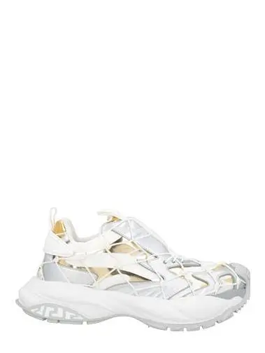Versace Mercury Leather Sneakers - White