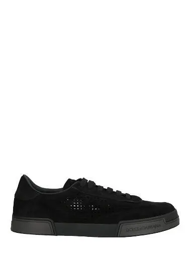 Dolce & Gabbana Sneakers In Calfskin - Black