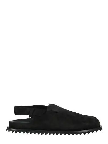 Officine Creative Leather Clogs - Black