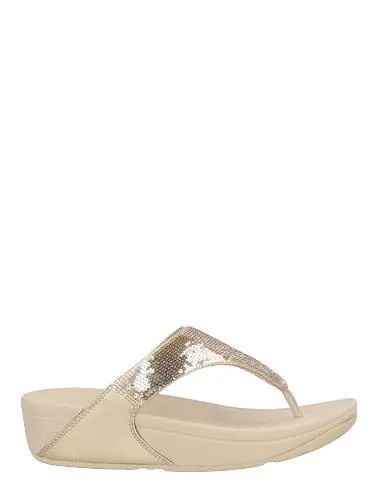 Fitflop Thong Wedge Sandal - Grey