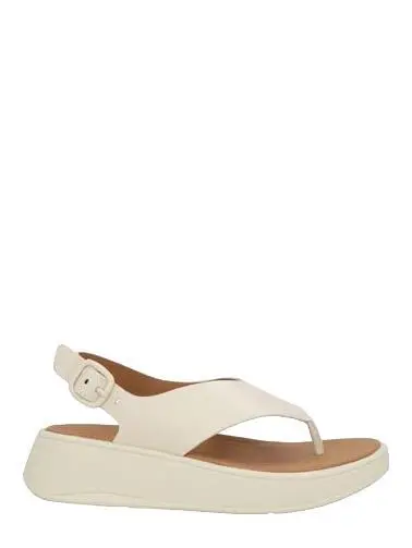 Fitflop Leather Thong Sandal - Beige
