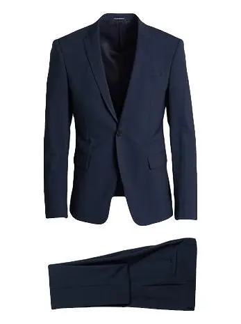 Emporio Armani David Line Suit Size Virgin Wool, Polyester, Elastane - Navy