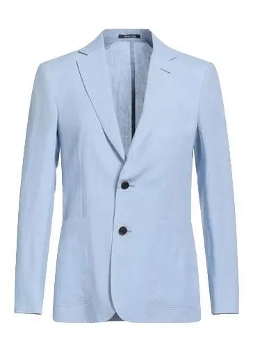 Dunhill Blazer Light Size Linen - Blue