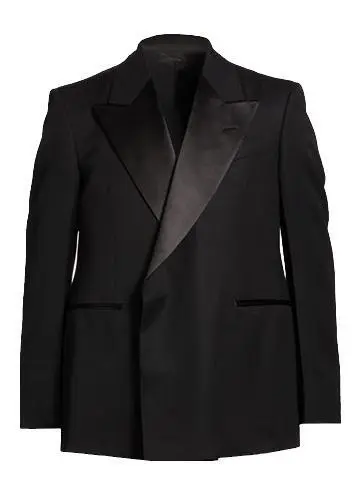 Dunhill Blazer Size Wool - Black