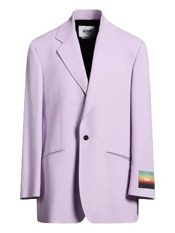 MSGM Blazer Lilac Size Viscose, Polyester, Elastane - Purple
