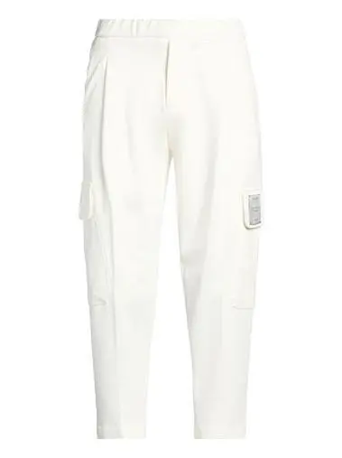 TAKESHY KUROSAWA Twill Cargo Pants - White