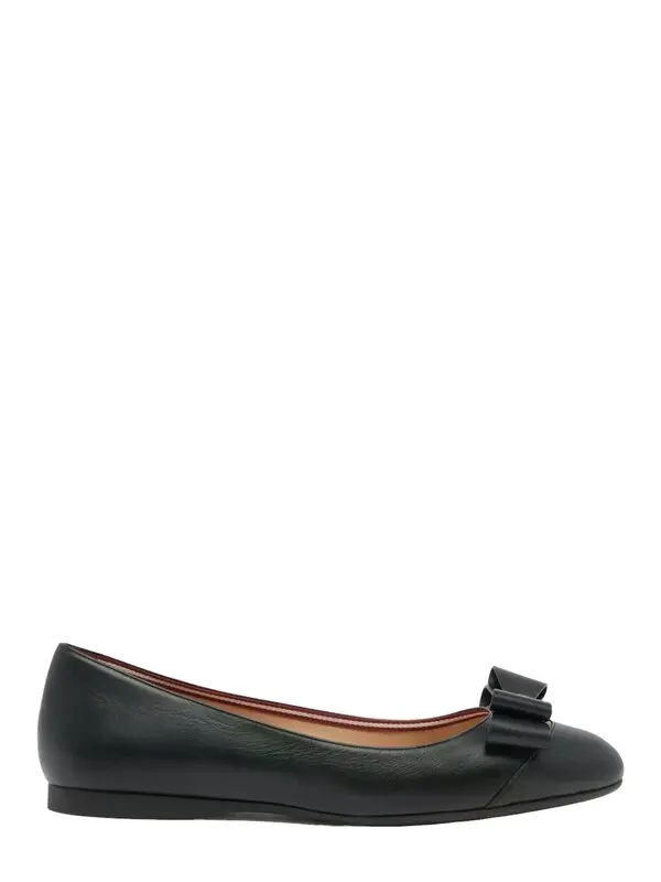Bally Ysla Bow Ballet Flats - Black