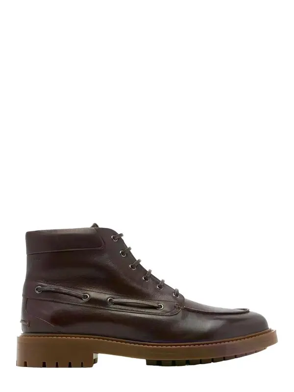 Bally 35mm B-lug Almond-toe Boots - Brown