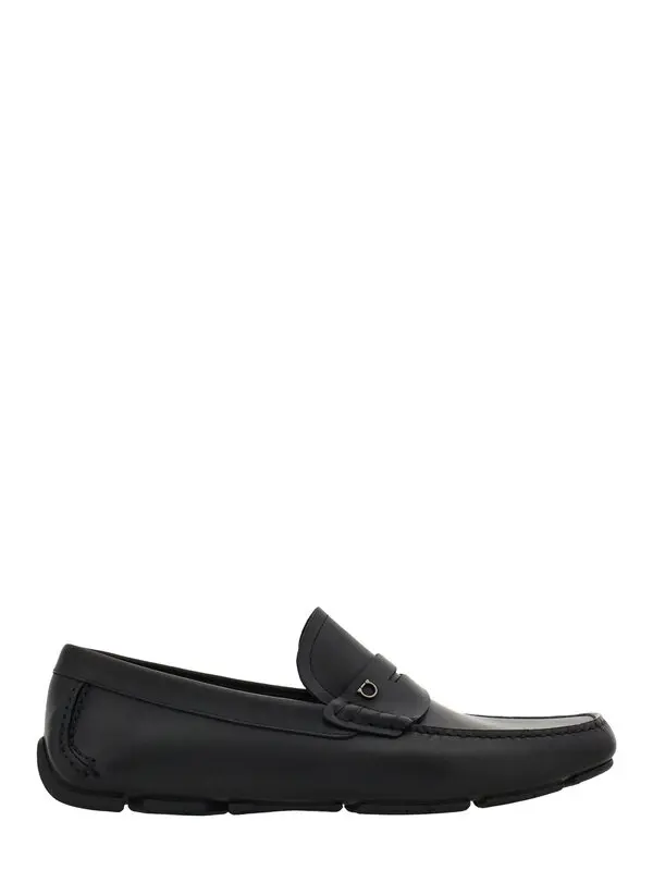 FERRAGAMO Gancini Driver Ornat - Black