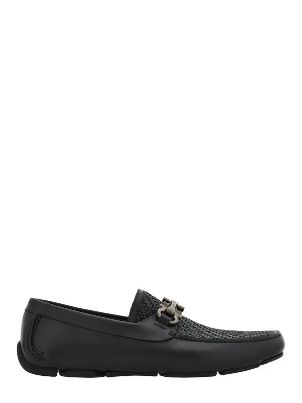 FERRAGAMO Gancini Driver Ornat - Black