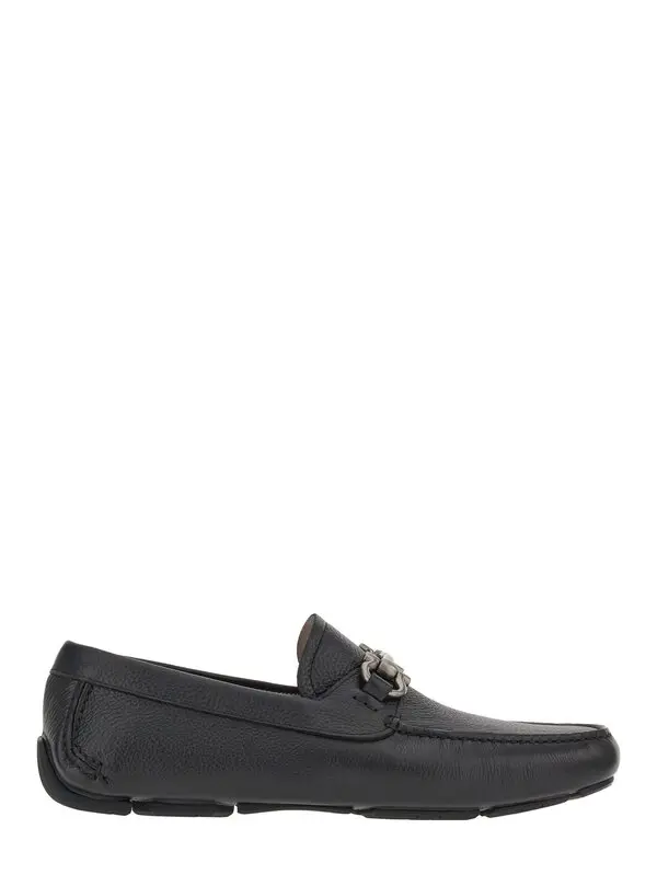 FERRAGAMO Gancini Driver Ornat - Black