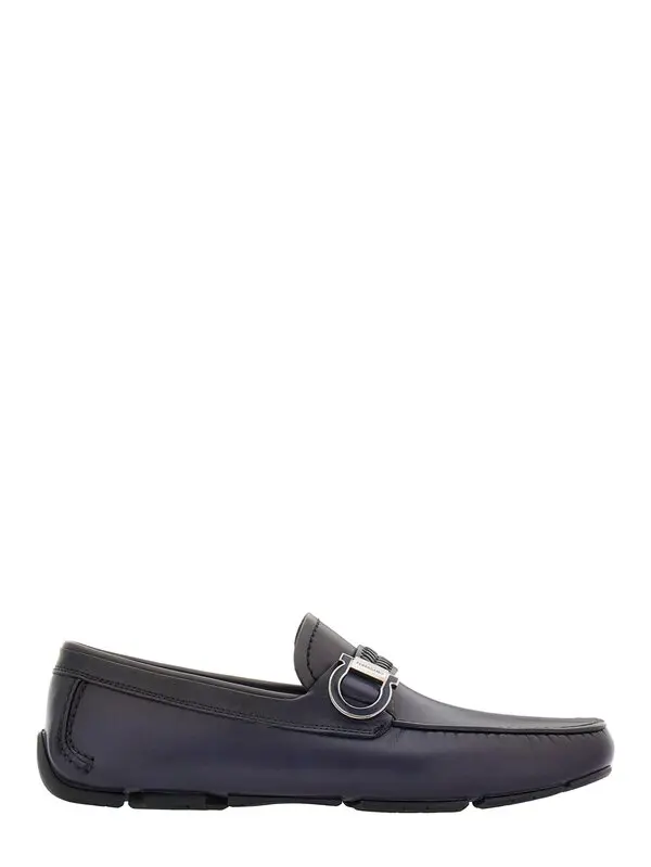 FERRAGAMO Gancini Driver Ornat - Blue