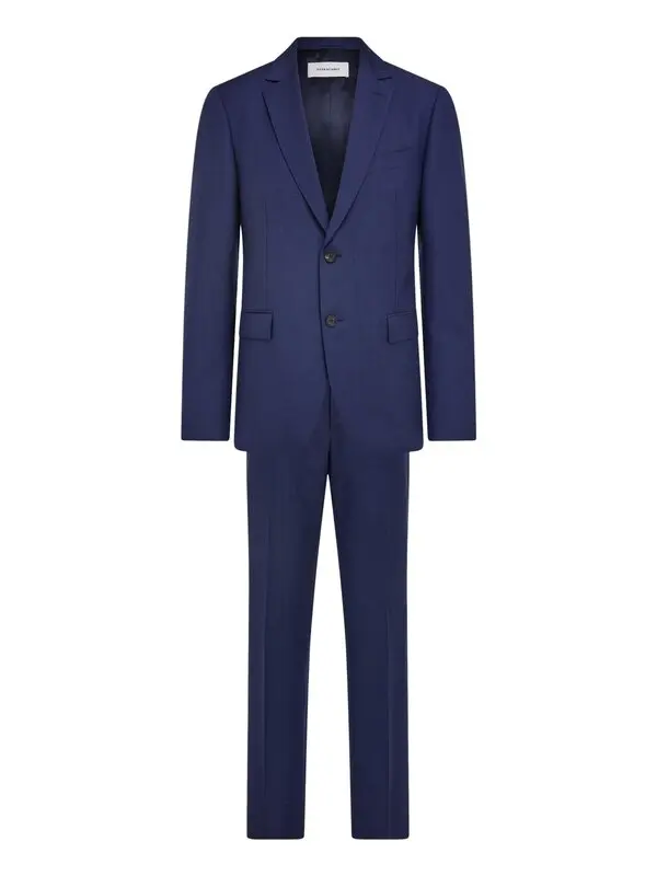 FERRAGAMO Wool And Mohair Suit - Blue