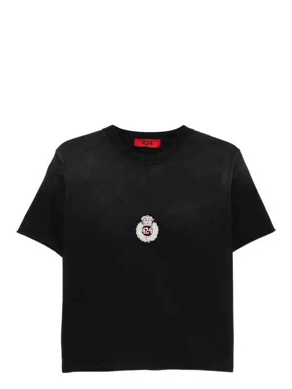 424 Graphic T-shirt - Black