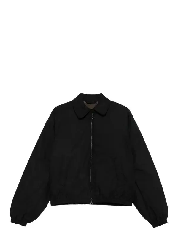 Our Legacy Avenue Puffa Zip Bomber Jacket - Black