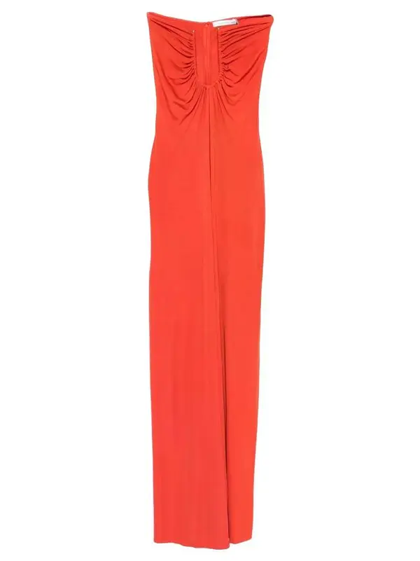 Christopher Esber Arced Palm Maxi Dress - Red