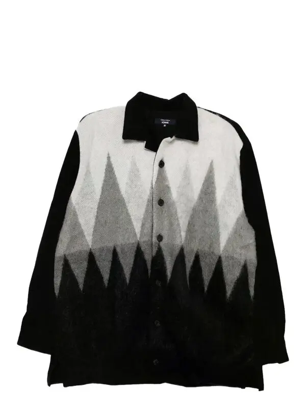 Comme Des Garçons Panelled Shirt - Black