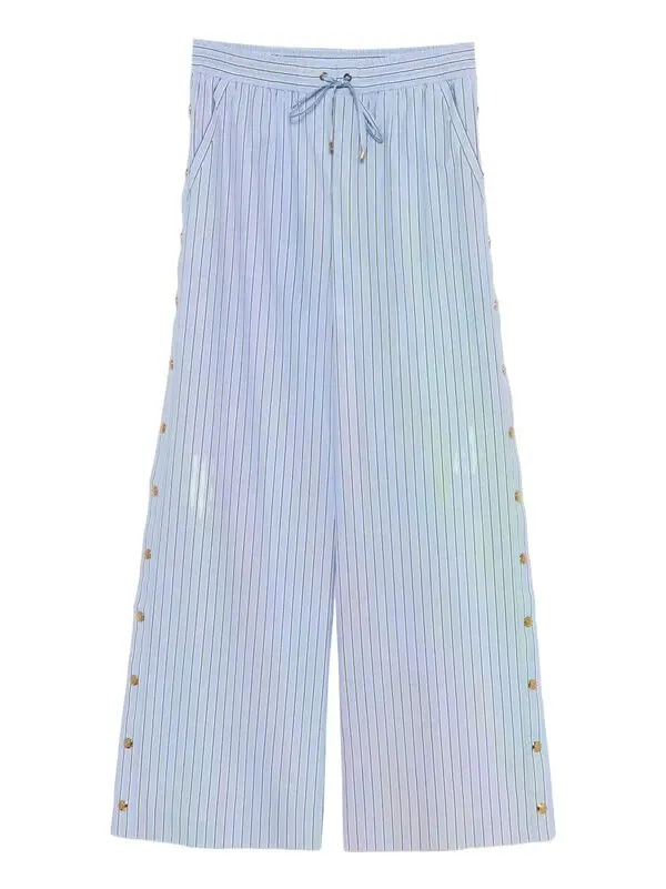 Zimmermann Striped Trousers - Blue