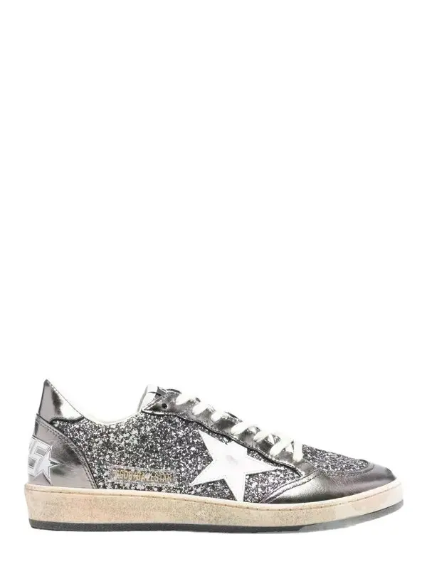 GOLDEN GOOSE Ball Star Sneakers - Silver