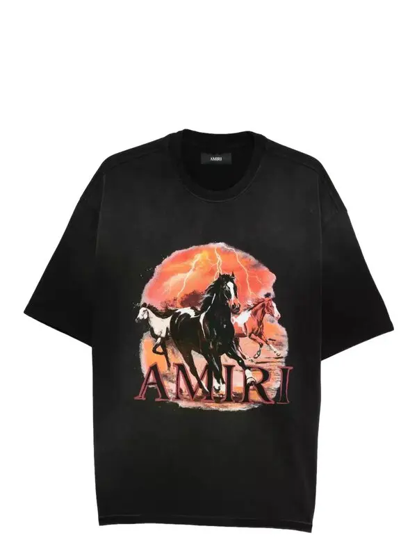 Amiri Plains Graphic T-shirt - Black