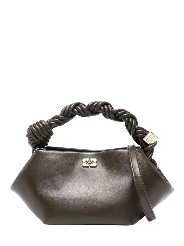 GANNI Mini Bou Tote - Brown