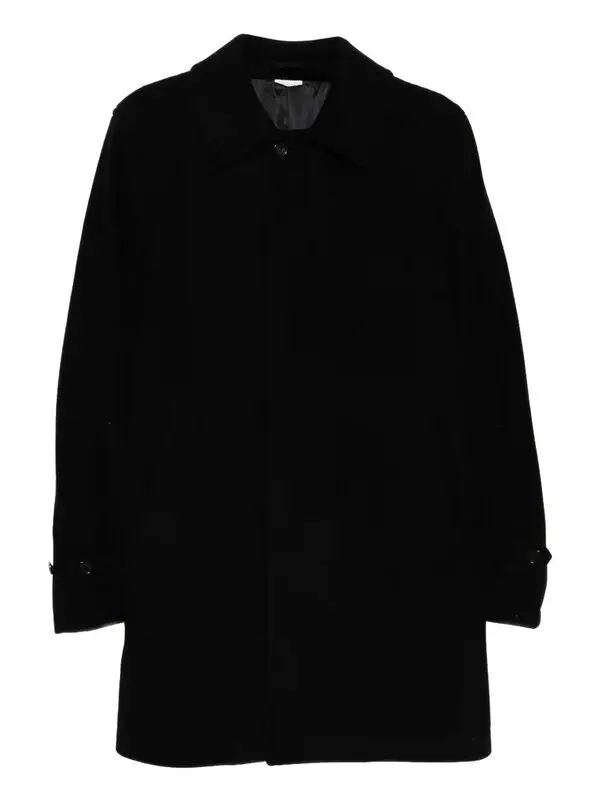 Comme Des Garçons Brushed Coat - Black