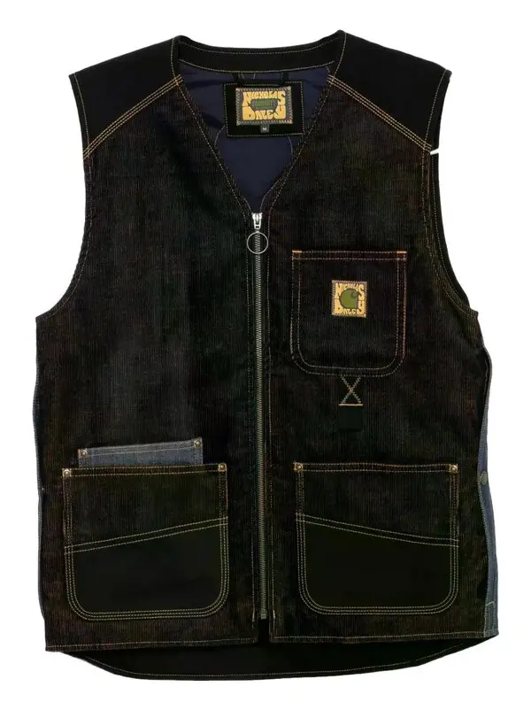 Carhartt Work In Progress X Nicholas Daley Denim Vest - Blue
