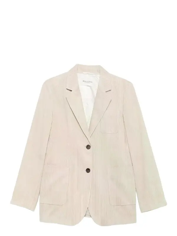 Marc O'polo Corduroy Blazer - Neutrals