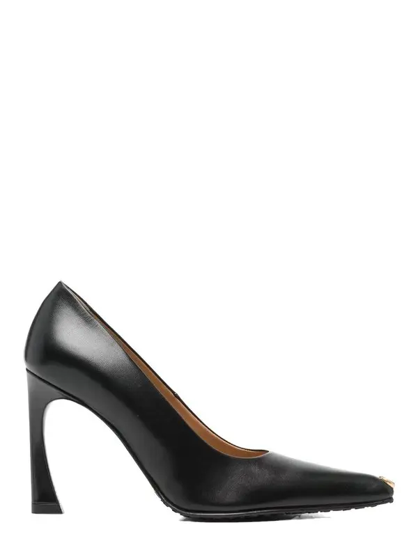 MARINE SERRE Ms Kiss Point-toe Pumps - Black