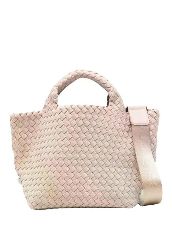 NAGHEDI Woven Tote Bag - Pink