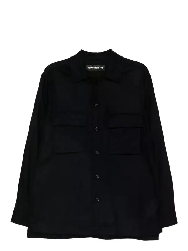 DEPARTMENT 5 Button-up Jacket - Blue