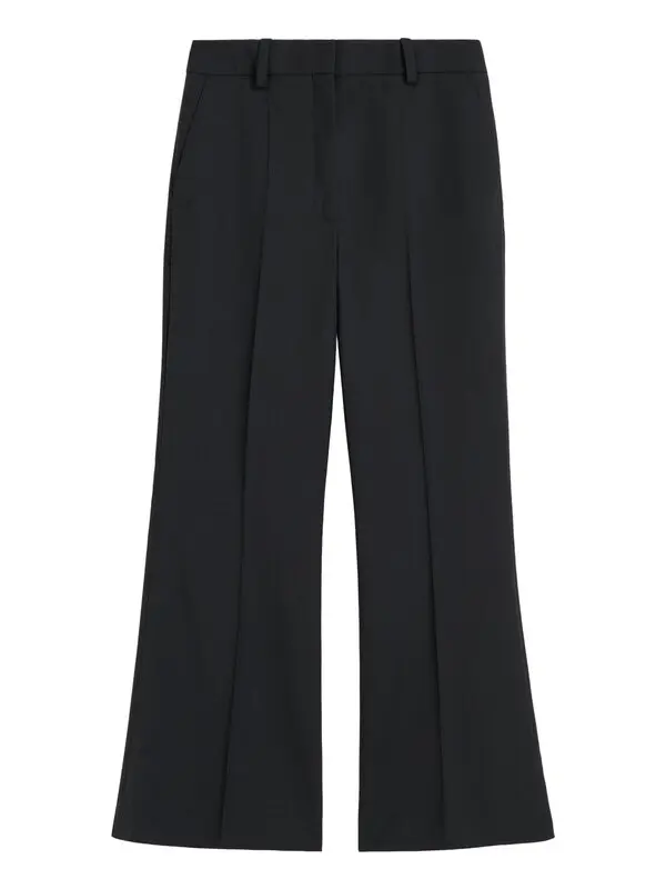 BY MALENE BIRGER Rosemarie Flared Trousers - Black