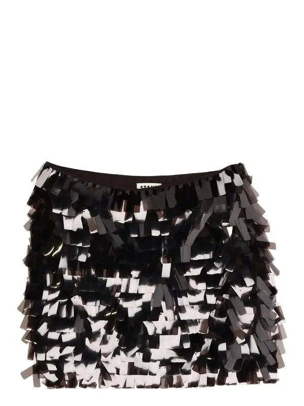 Staud Mini Skirt - Brown