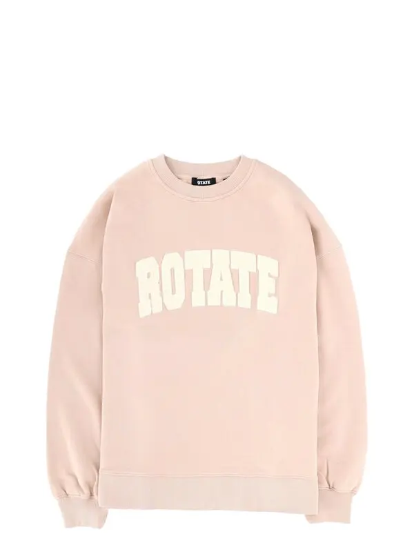 Remain Birger Christensen Logo Sweatshirt - Pink