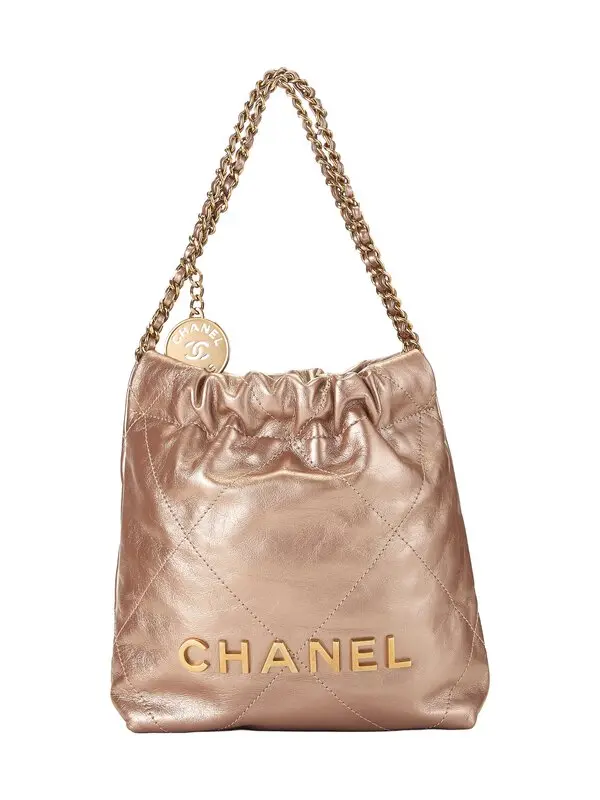 Chanel 22 Hobo - Copper