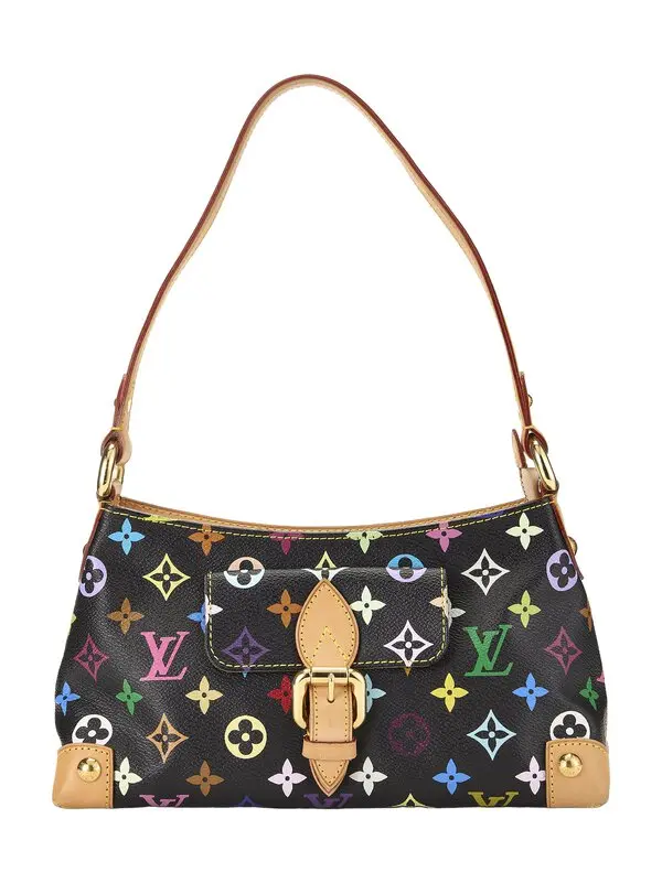 LOUIS VUITTON Takashi Murakami Monogram Multicolore Eliza - Black