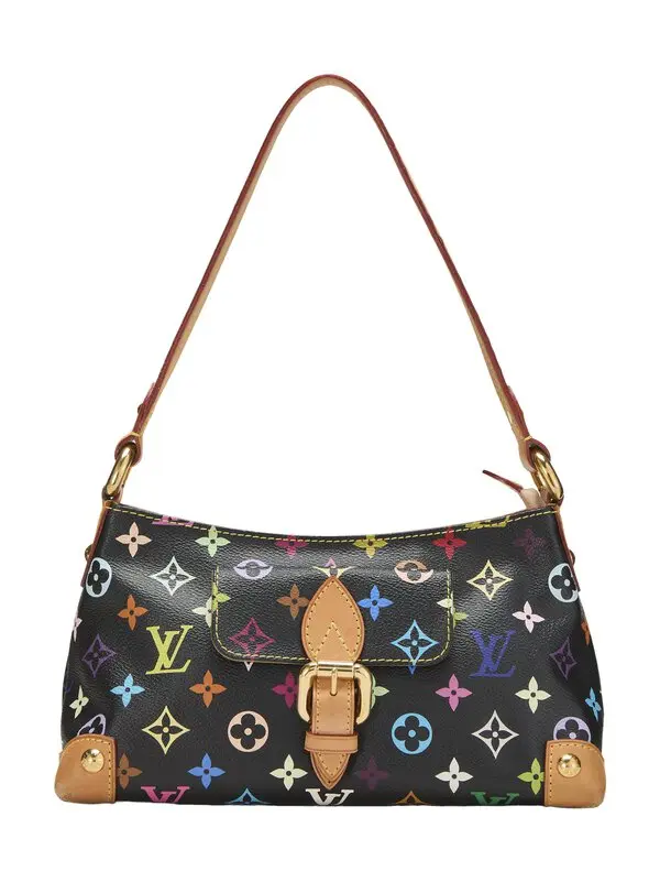 LOUIS VUITTON Takashi Murakami Monogram Multicolore Eliza - Black