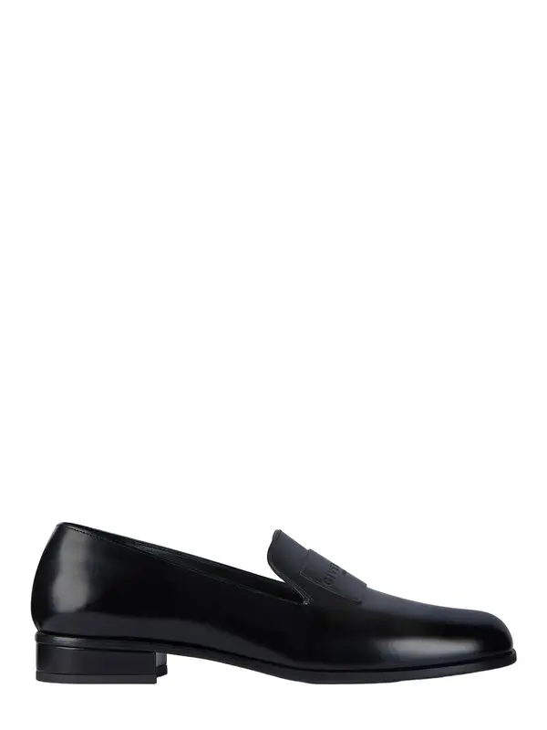 Givenchy Tux Leather Loafers - Black