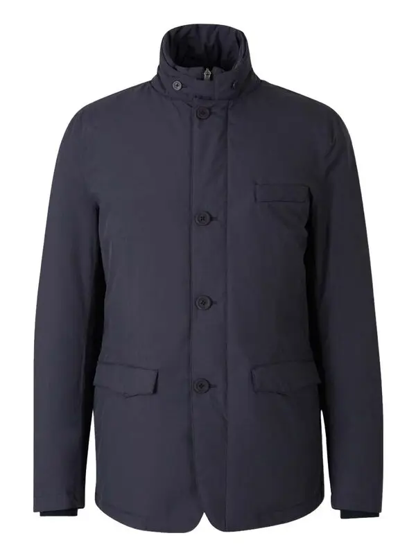Herno High-neck Padded Jacket - Blue