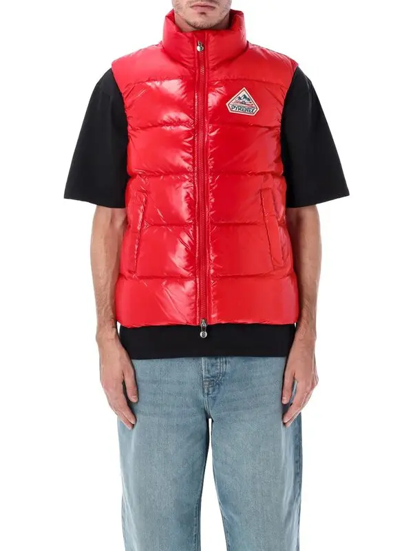 Pyrenex John Sleeveless Down Vest - Red