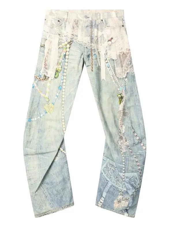 Acne Studios 2006 Relaxed Fit Jeans - White