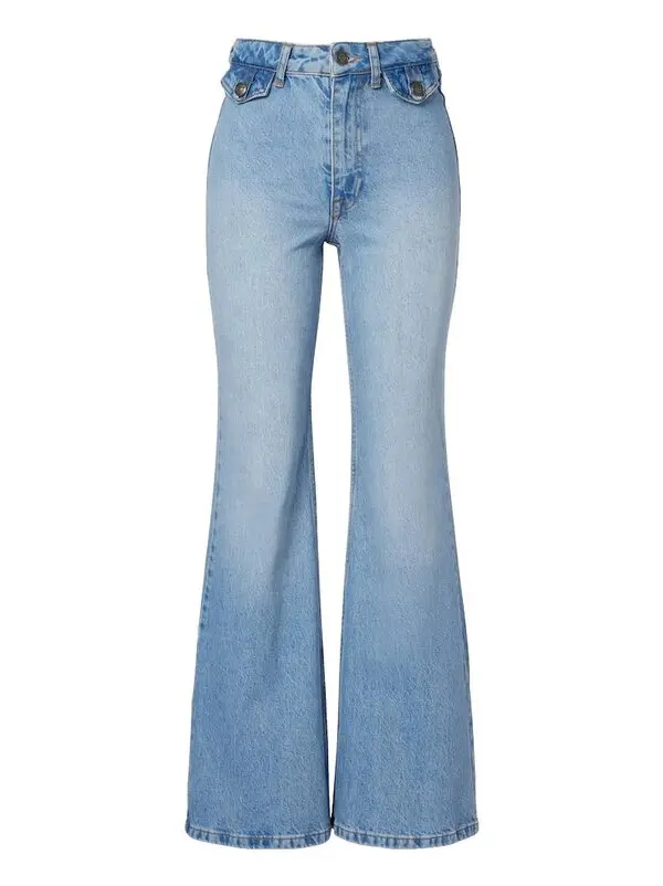 Remain Birger Christensen High-rise Flare Jeans - Blue